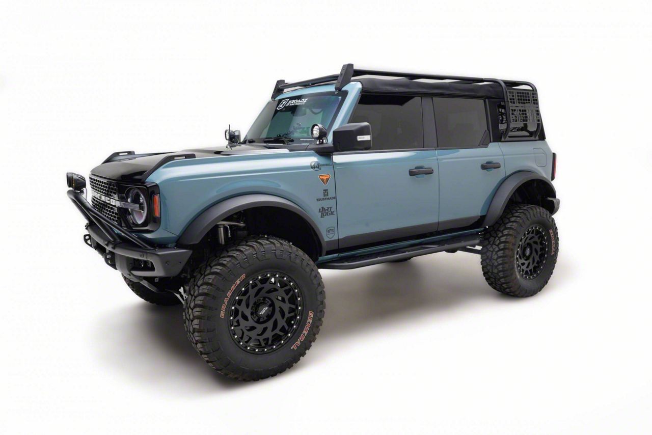 ZRoadz Bronco Soft Top Roof Rack with Standard MOLLE Panels Z845481 (21 ...