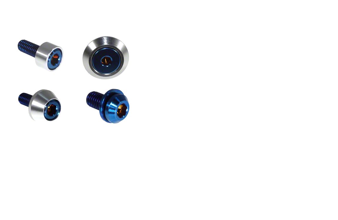 ZSPEC Design Bronco Interior Dress Up Bolts Fastener Kit; Titanium and ...