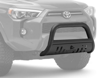 Toyota 4-Runner Bull Bar with Skid Plate; Textured Black (10-24 4Runner ...