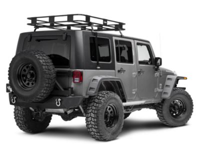 Surco Jeep Wrangler Safari Removable Hard Top Rack w/ Basket J100859 ...