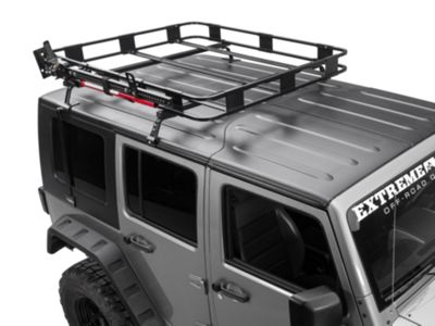 Surco Jeep Wrangler Hi Lift Jack Carrier for Safari Rack 1108