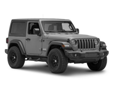 Jeep Wrangler 4-Inch Drop Sniper Running Boards; Textured Black (18-24 ...