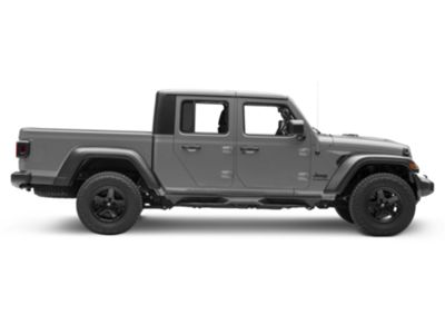 Jeep Gladiator Defender Drop Side Step Bars; Textured Black (20-24 Jeep ...