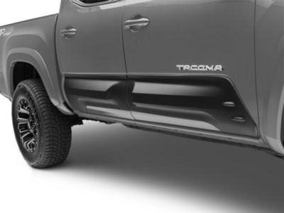 Air Design Tacoma Door Rocker Panels; Satin Black TO02D05 (16-23 Tacoma ...
