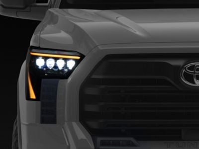 AlphaRex Tundra NOVA-Series LED Projector Headlights with Amber DRL ...