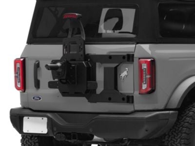 Barricade Bronco HD Tire Carrier With Mount FB33914 (21-25 Bronco ...