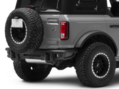 Barricade Bronco HD Tubular Front Bumper with LED Fog Lights FB14576 ...