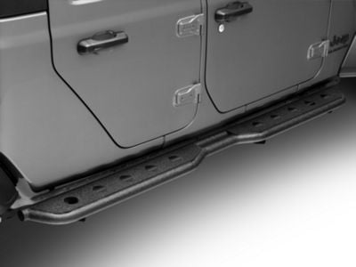 Barricade Jeep Gladiator HD Rocker Steps; Textured Black JG2562 (20-25 Jeep Gladiator JT) - Free ...