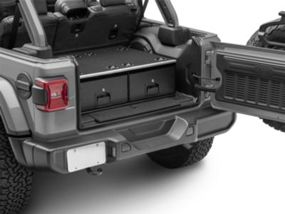 Barricade Jeep Wrangler Adventure Series Double Drawer Cargo Storage ...