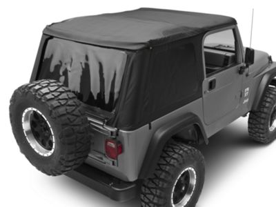 Bestop Jeep Wrangler Trektop NX Soft Top - Black Diamond 56820-35 (97 ...