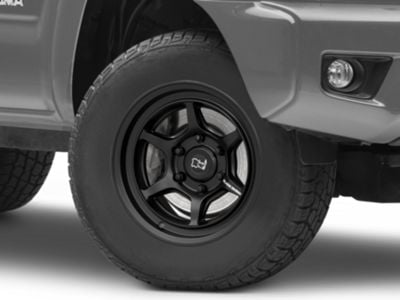 Black Rhino Tacoma Shogun Matte Black 6-Lug Wheel; 17x9; -38mm Offset ...