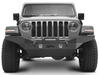 Body Armor 4x4 Jeep Gladiator Mid Stubby Front Bumper JL-19532 (20-25 ...