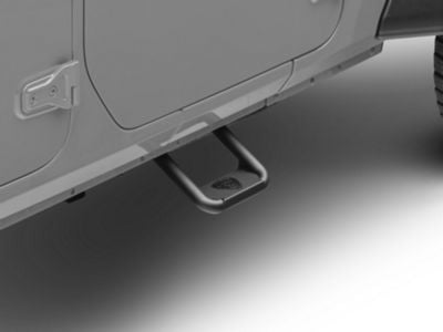 Jeep Wrangler Hoop II Steps; Black; Pair (18-26 Jeep Wrangler JL ...
