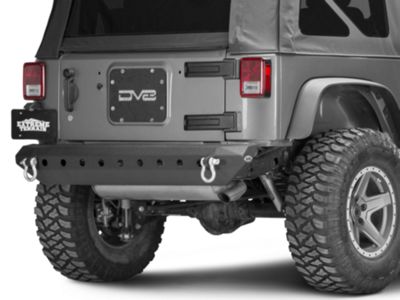 DV8 Offroad Jeep Wrangler Tramp Stamp Rear Tailgate Cover Plate TS01RJK ...