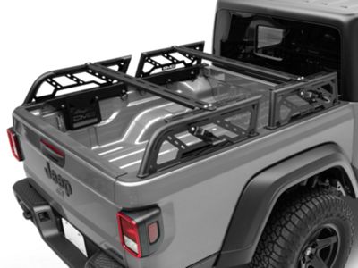 DV8 Offroad Jeep Gladiator Adjustable Overlander Bed Rack RRUN-01 (20 ...