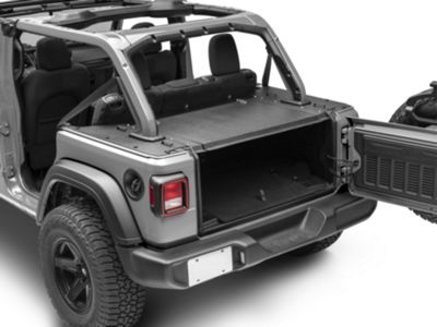 DV8 Offroad Jeep Wrangler Rear Storage Security Cover JLRS-01 (18-24 ...