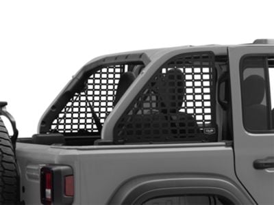DV8 Offroad Jeep Wrangler Rear Window MOLLE Panels MPJL-01 (18-23 Jeep ...