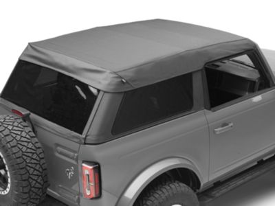 Ford Bronco TrekTop Retractable Soft Top; Black Vinyl VM2DZ-54501C24-C ...