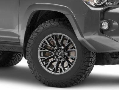 Fuel Wheels Toyota 4-Runner Rebar Matte Gunmetal 6-Lug Wheel; 17x9 ...