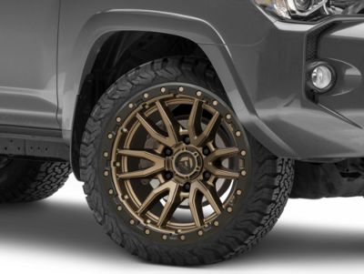 Fuel Wheels Toyota 4-Runner Rebel Matte Bronze with Black Bead Ring 6 ...