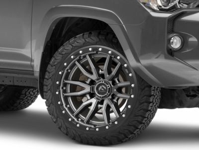 Fuel Wheels Toyota 4-Runner Rebel Matte Gunmetal with Black Bead Ring 6 ...