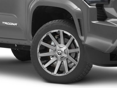 Fuel Wheels Tacoma Contra Platinum Brushed Gunmetal 6-Lug Wheel; 20x9 ...