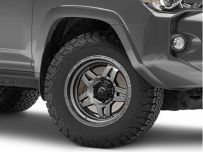 Fuel Wheels Toyota 4-Runner Oxide Matte Gunmetal 6-Lug Wheel; 17x8.5 ...