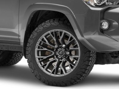 Fuel Wheels Toyota 4-Runner Rebar Matte Gunmetal 6-Lug Wheel; 20x9 ...