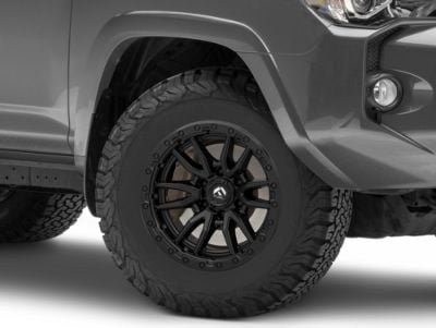 Fuel Wheels Toyota 4-Runner Rebel Matte Black 6-Lug Wheel; 17x9; -12mm ...
