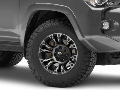 Fuel Wheels Toyota 4-Runner Vapor Matte Black with Gray Tint 6-Lug ...