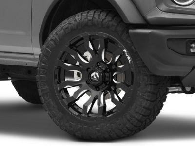 Fuel Wheels Bronco Blitz Gloss Black Milled 6-Lug Wheel; 20x9; 20mm ...