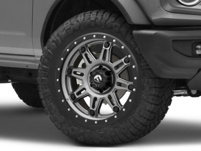 Fuel Wheels Bronco Hostage III Gun Metal 6-Lug Wheel; 20x9; 20mm Offset ...