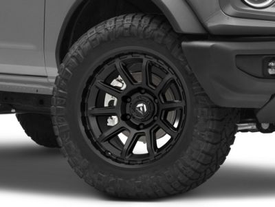 Fuel Wheels Bronco Torque Matte Black 6-Lug Wheel; 20x9; 20mm Offset ...