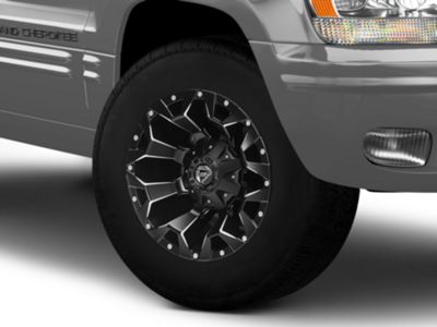 Fuel Wheels Jeep Grand Cherokee Assault Matte Black Machined Wheel ...