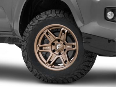 Fuel Wheels Tacoma Slayer Matte Bronze 6-Lug Wheel; 17x9; -38mm Offset ...