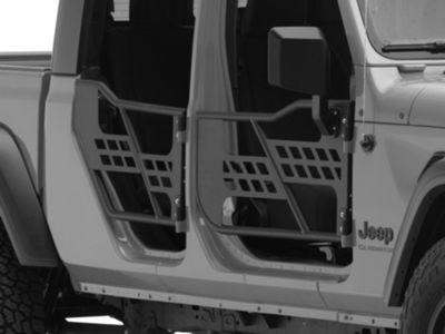 Jeep Gladiator Beast Series Tube Doors; Front and Rear (20-25 Jeep ...