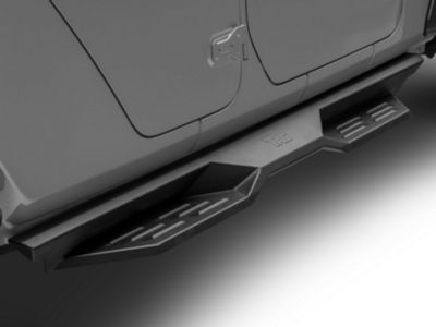 Jeep Gladiator Defender Drop Side Step Bars; Textured Black (20-24 Jeep ...