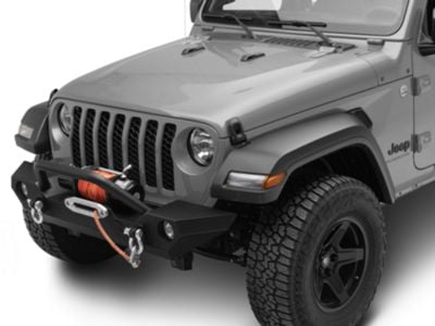 Jeep Gladiator Rock Rage Front Bumper; Textured Black (20-25 Jeep ...