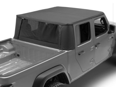 Jeep Gladiator Trailview Fastback Soft Top with Fold-Back Sunroof (20 ...