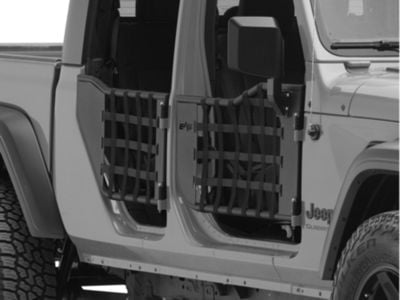 Barricade Jeep Gladiator Tubular Matrix Doors with Mirrors JJLTD006 (20 ...