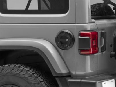 Jeep Wrangler Bedrock Series Gas Cap Cover with Key Latch (18-26 Jeep ...