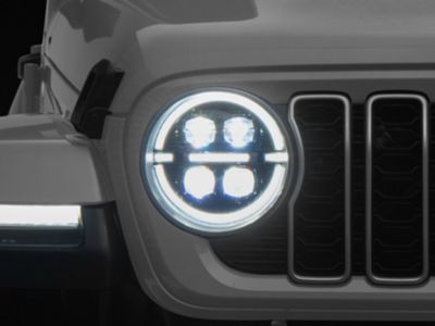 AlphaRex Jeep Wrangler NOVA-Series LED Projector Headlights; Alpha ...