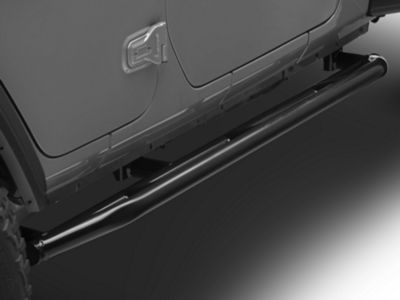 ACE Engineering Jeep Wrangler Rock Sliders; Black J0054388 (18-24 Jeep ...