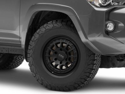 KMC Toyota 4-Runner Canyon Satin Black 6-Lug Wheel; 17x8.5; 0mm Offset ...