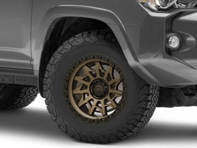 Lock Off-Road Toyota 4-Runner Lunatic Matte Bronze with Matte Black ...