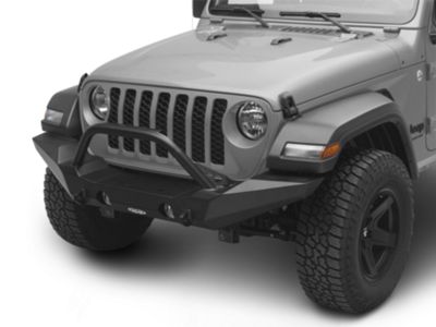 LoD Offroad Jeep Gladiator Destroyer Full-Width Front Bumper with Bull ...