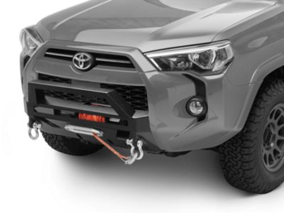Magnum Toyota 4-Runner RT Front Stubby Winch Bumper; Black Textured ...