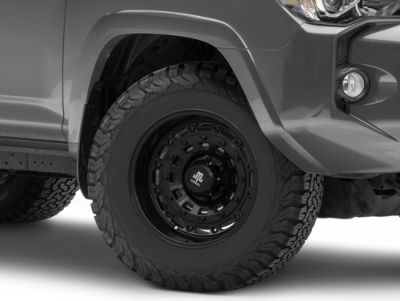 Mammoth Toyota 4-Runner Roadblock Satin Black 6-Lug Wheel; 17x9.5 ...