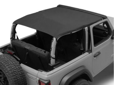MasterTop Jeep Wrangler Bimini Top Plus; MasterTwill 14300524 (18-23 ...