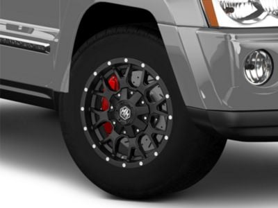 Mayhem Wheels Jeep Grand Cherokee Warrior Matte Black Wheel; 17x9; 18mm ...